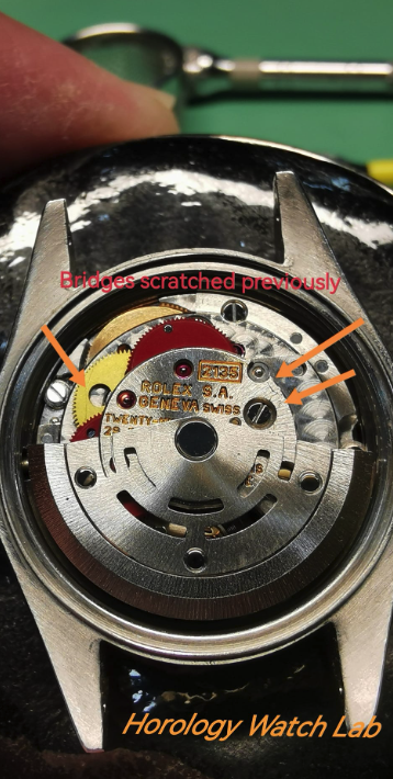 Rolex Watch – Found Foreign Objects In Movement – HOROLOGY